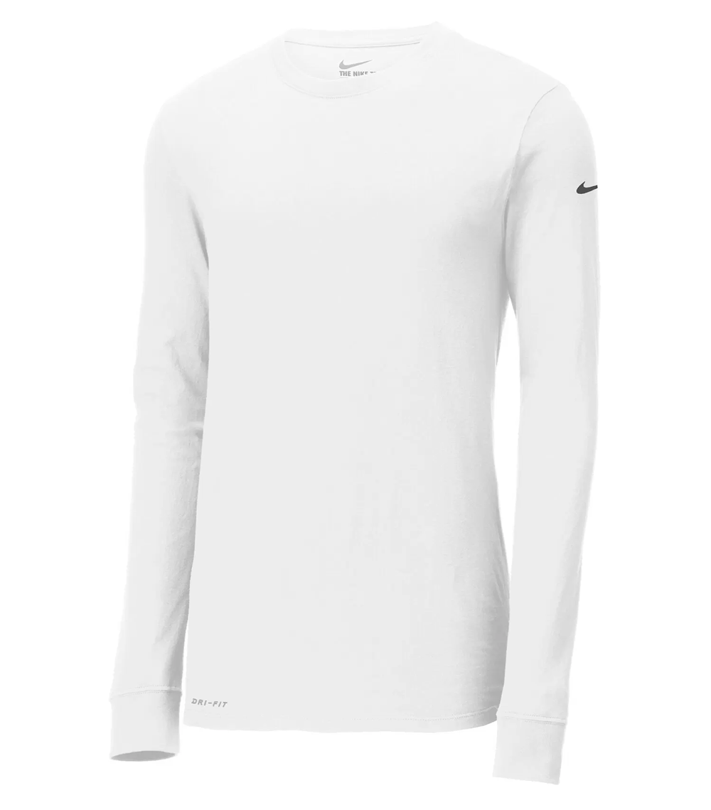 NIKE Dri-FIT COTTON/POLY LONG SLEEVE TEE. NKBQ5230 - Stadium Sportswear